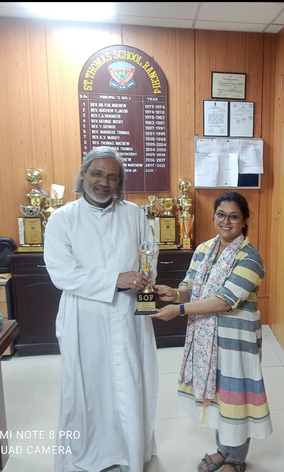 St. Thomas School awarded the Cyber Olympiad winners of 2022-2023 and ...