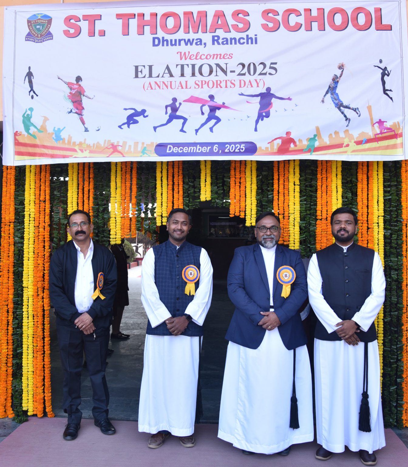 ELATION -2025 the 45th ANNUAL SPORTS AND ATHLETICS MEET – St Thomas School
